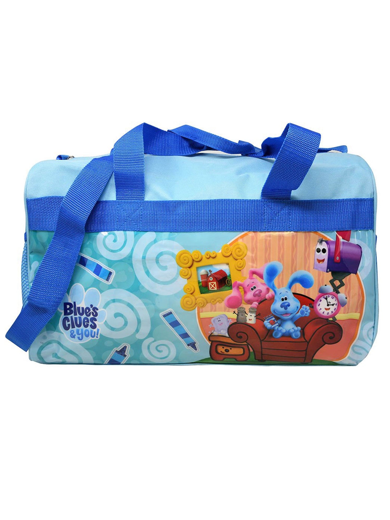 Nickelodeon Blues Clues Duffel Bag Carry-on Magenta Mailbox Salt